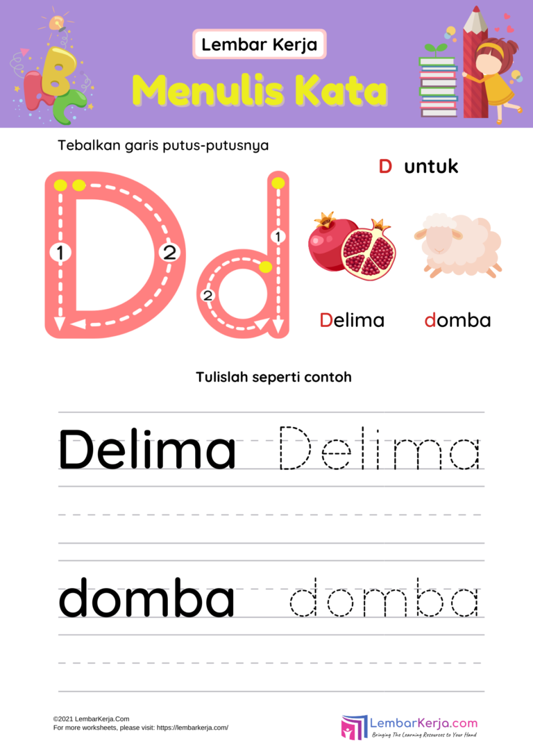 menulis kata Archives - LembarKerja.Com