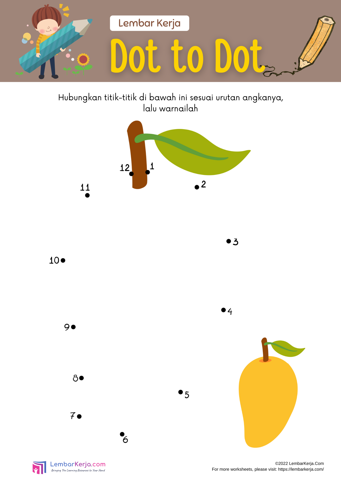 Gambar Mewarnai Buah Mangga - Infoupdate.org Gambar Mewarnai Buah Mangga - Infoupdate.org