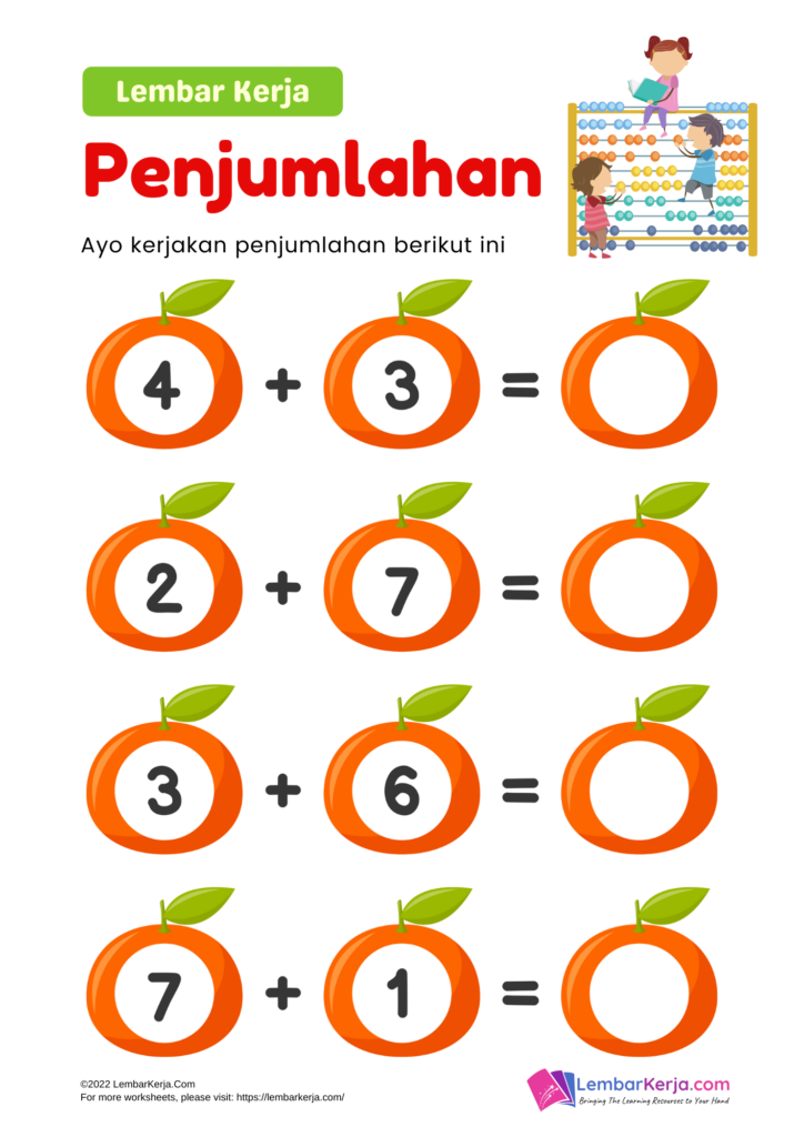 matematika TK – LembarKerja.Com