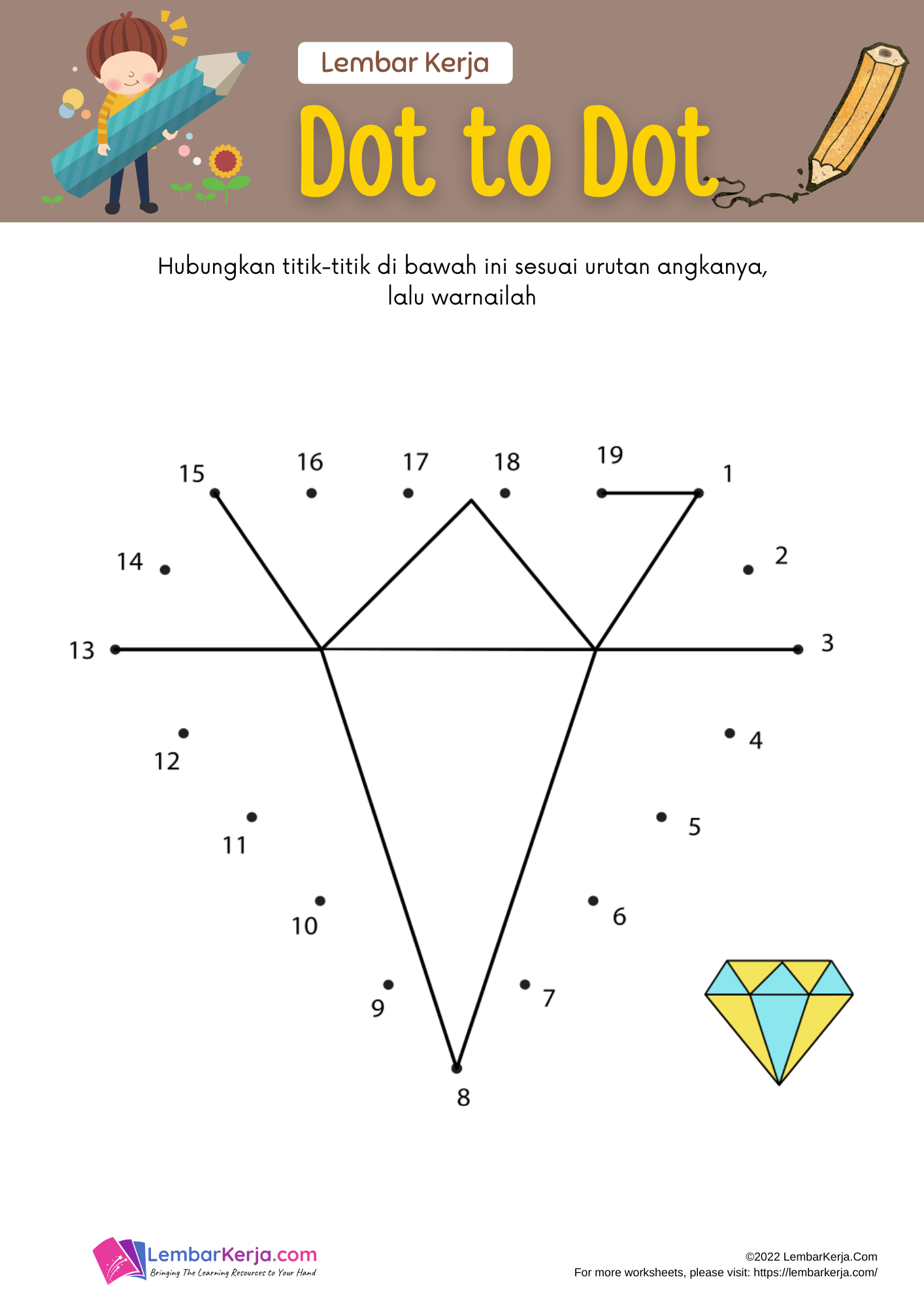 menggambar permata Archives - LembarKerja.Com
