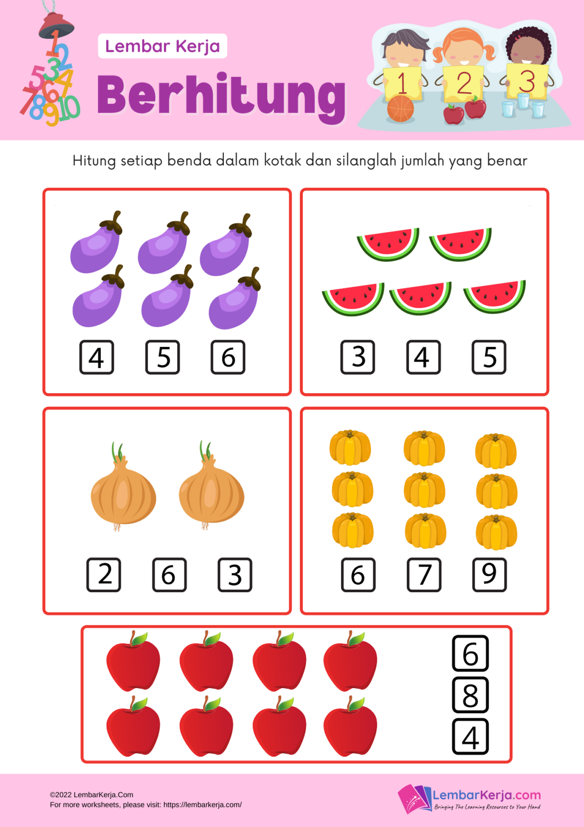 berhitung Archives - Page 2 of 9 - LembarKerja.Com