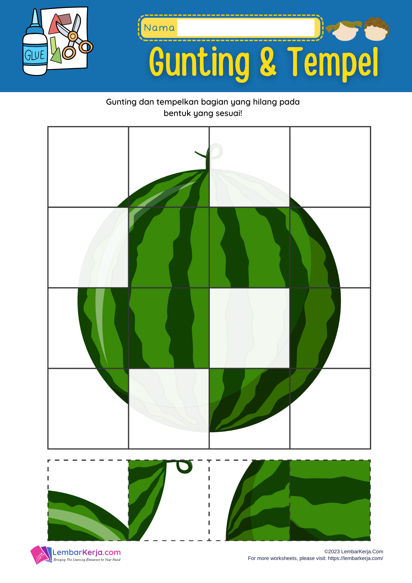gunting tempel Archives - LembarKerja.Com