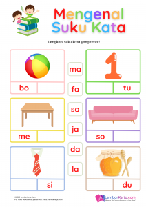 Worksheet Membaca Archives Lembarkerja Com